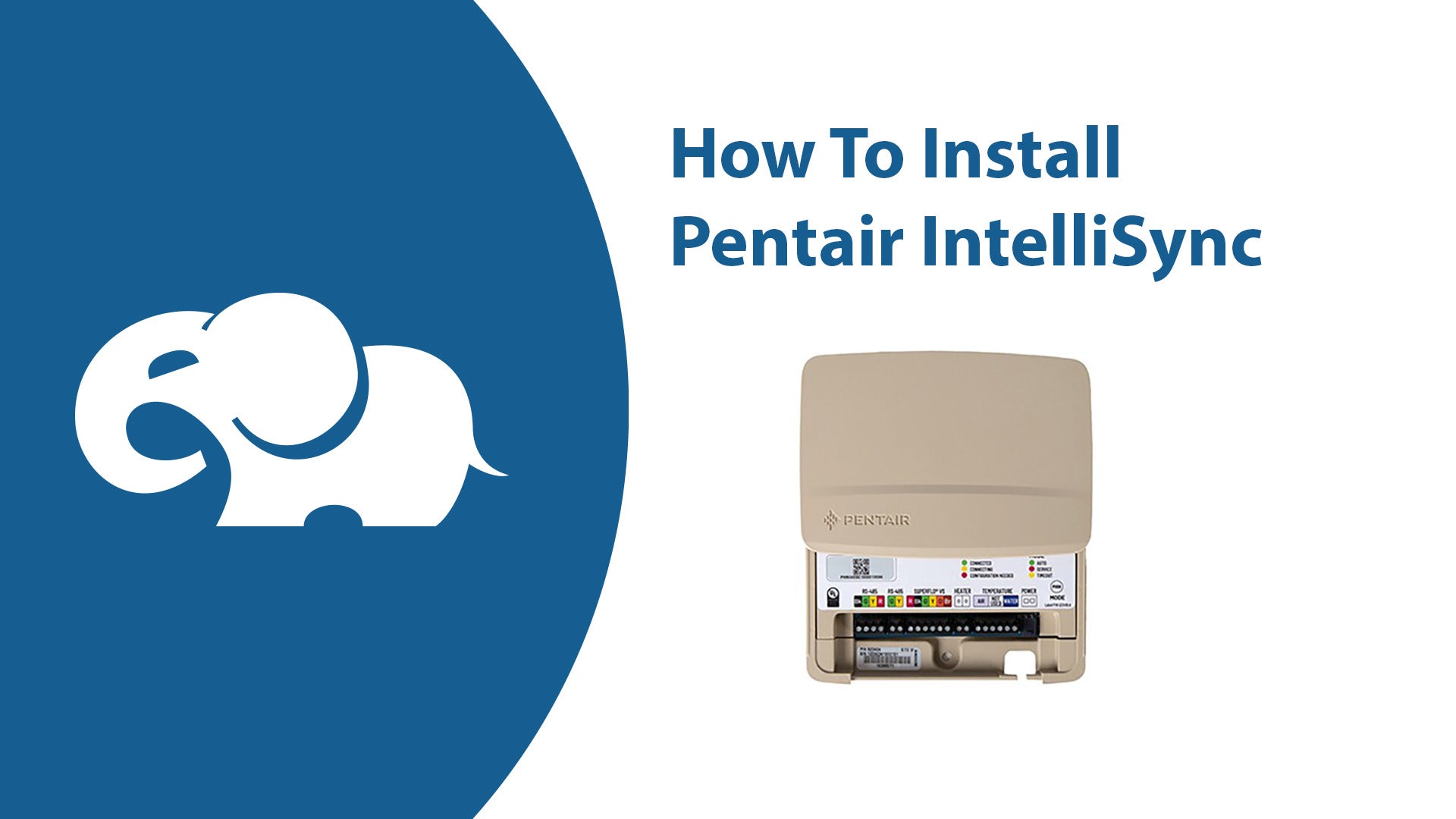 How To Install a Pentair IntelliSync Control & Monitoring System ...