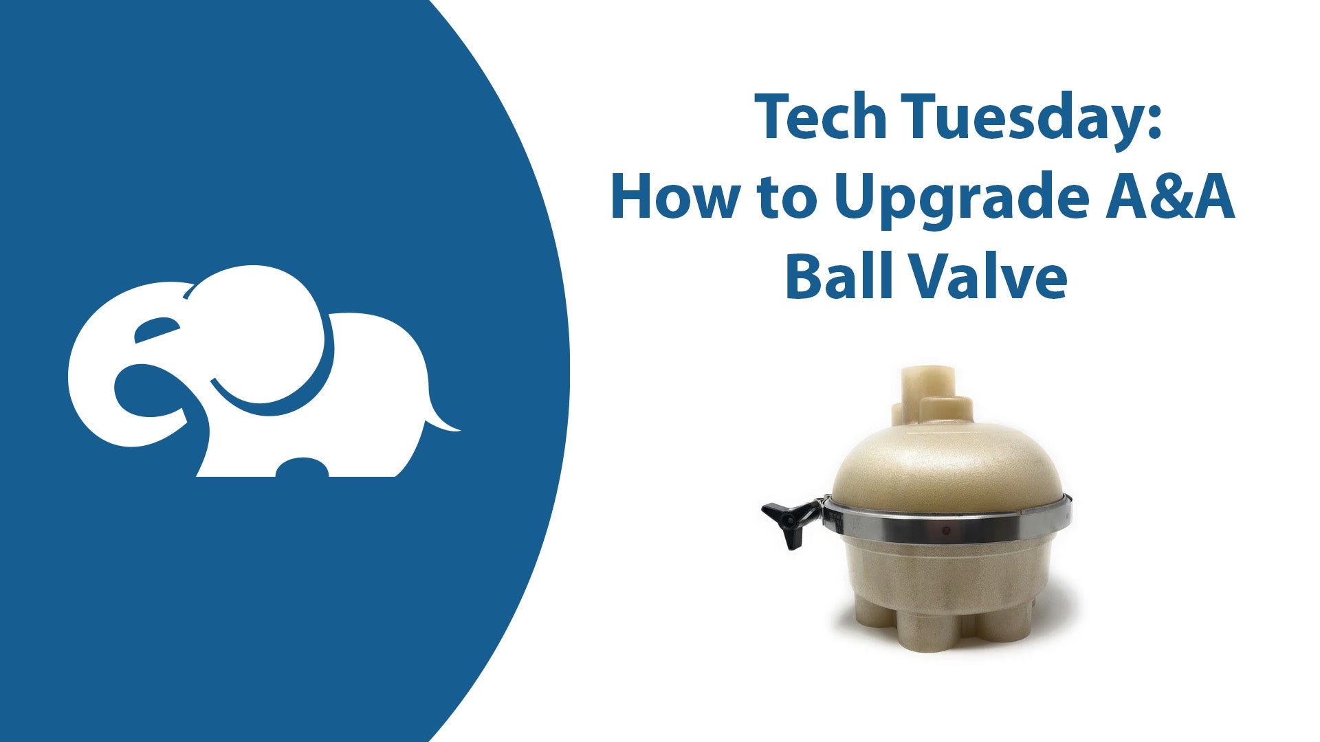 Tech Tuesday: How to Upgrade A&A Ball Valve to a T-Valve with #540234 ...
