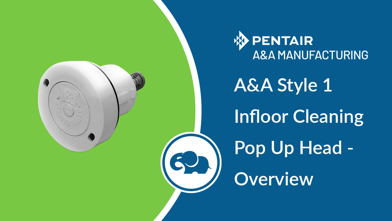 A&A Style 1 Infloor Cleaning Pop Up Head - Overview – ePoolSupply