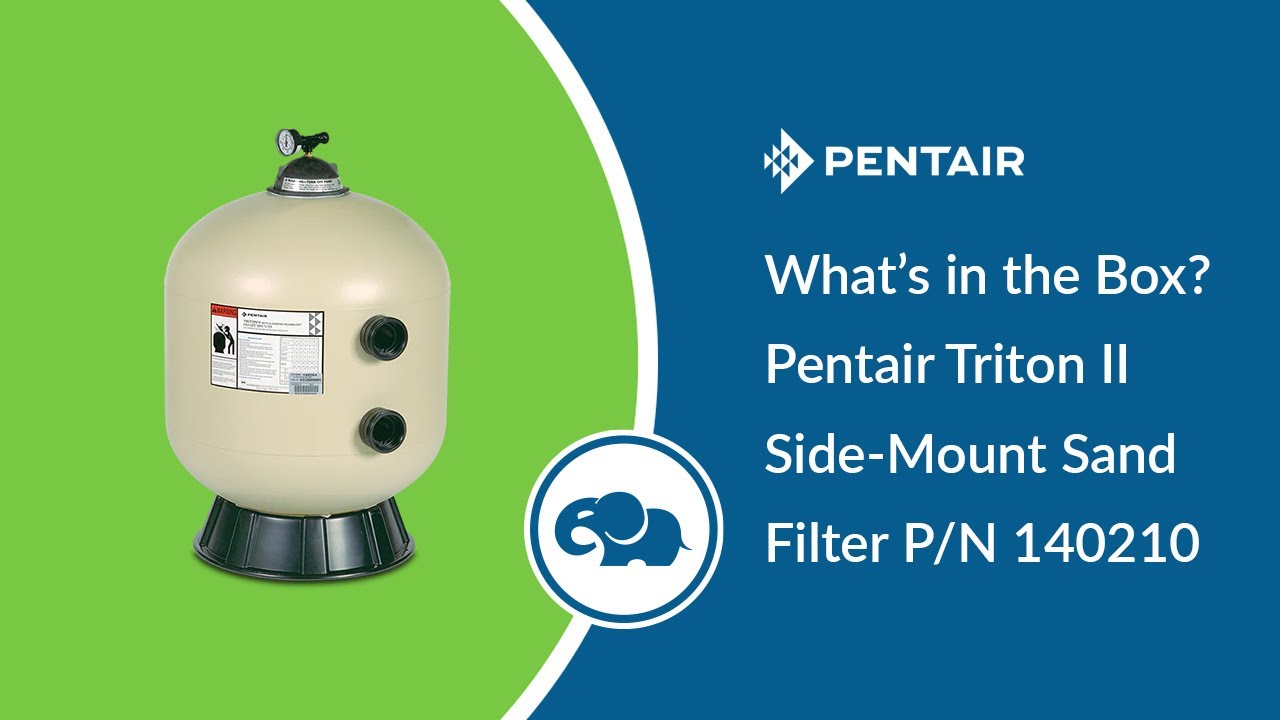 Pentair TR100 Fiberglass Sand Filter without Valve - What's In The Box ...