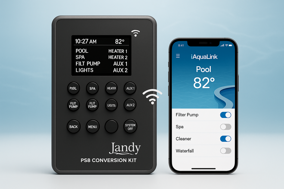 Jandy JI P&S to PS8 Conversion Kit with iAquaLink – Upgrade Your Pool