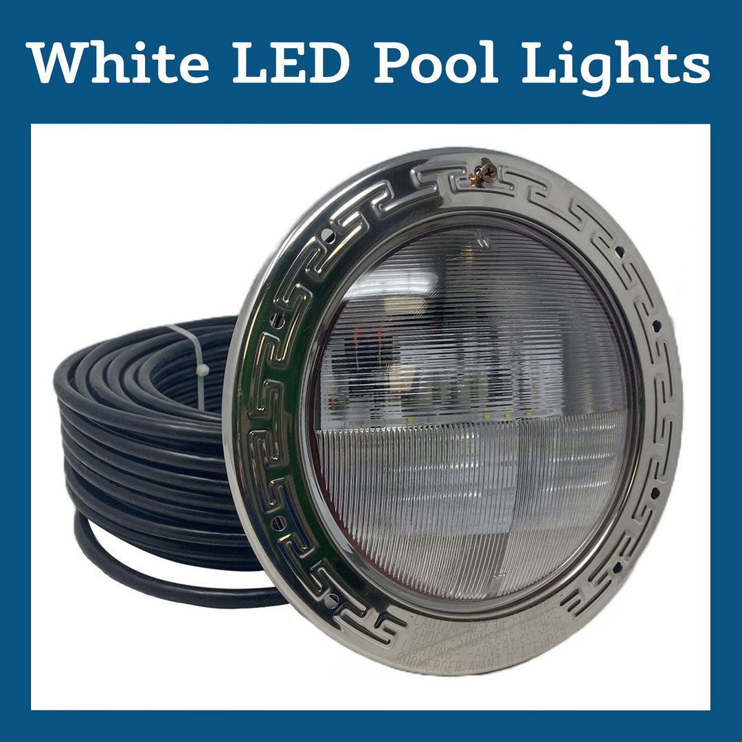 White LED Pool Lights – ePoolSupply