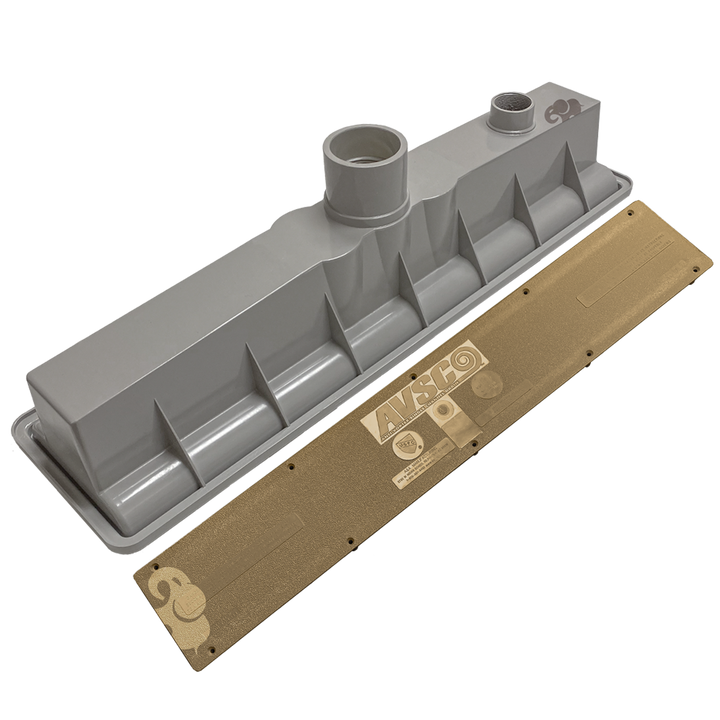 AVSC Single Standard Top Channel Drain Gold - Pentair In-Floor(A&A ...