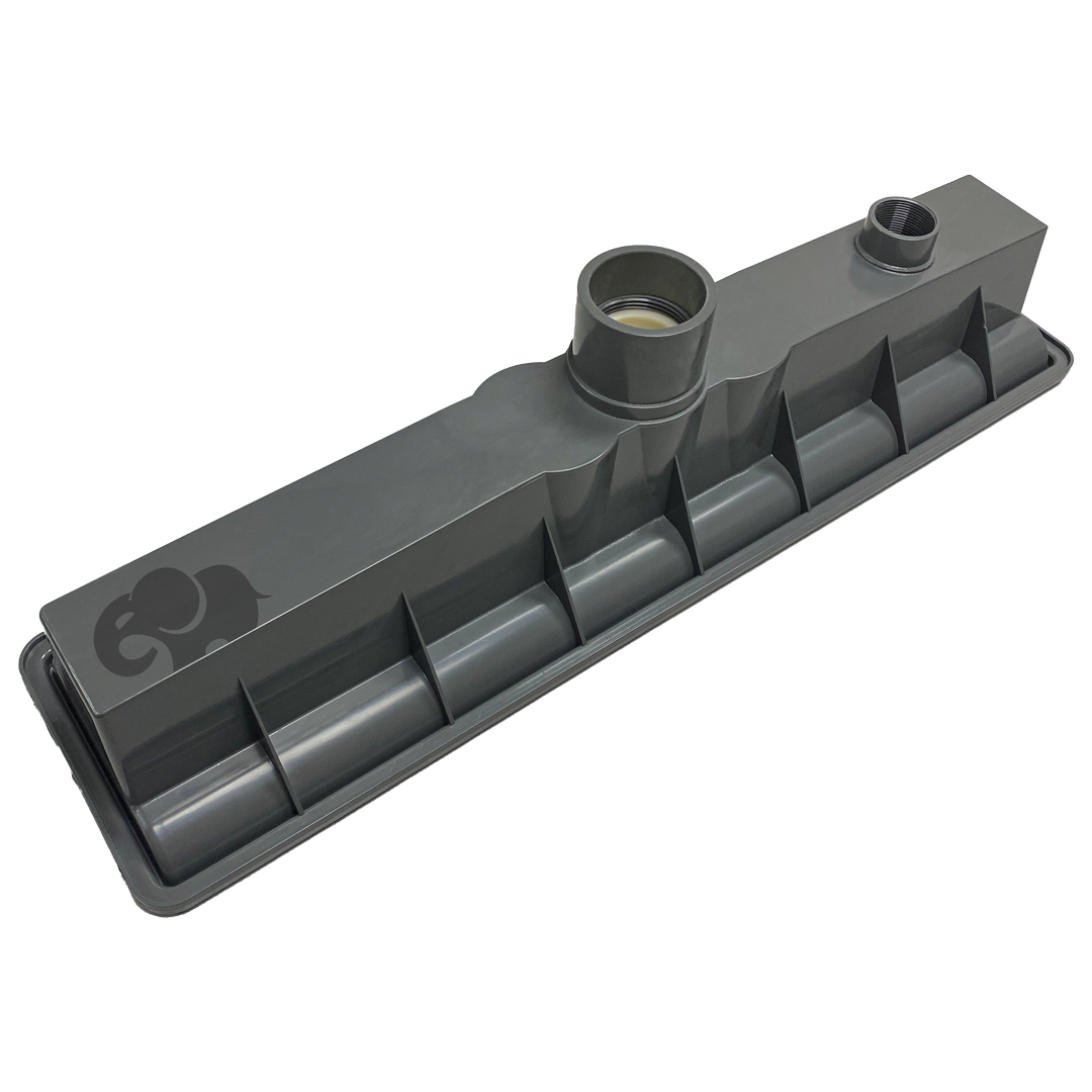 AVSC Single Pebble Top Channel Drain Black - Pentair In-Floor(A&A) | 2 ...