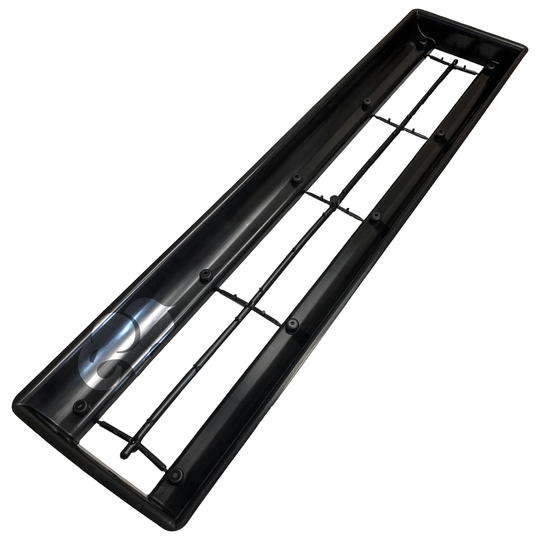 AVSC Dual Pebble Top Channel Drain Black - Pentair In-Floor(A&A) | 289 ...