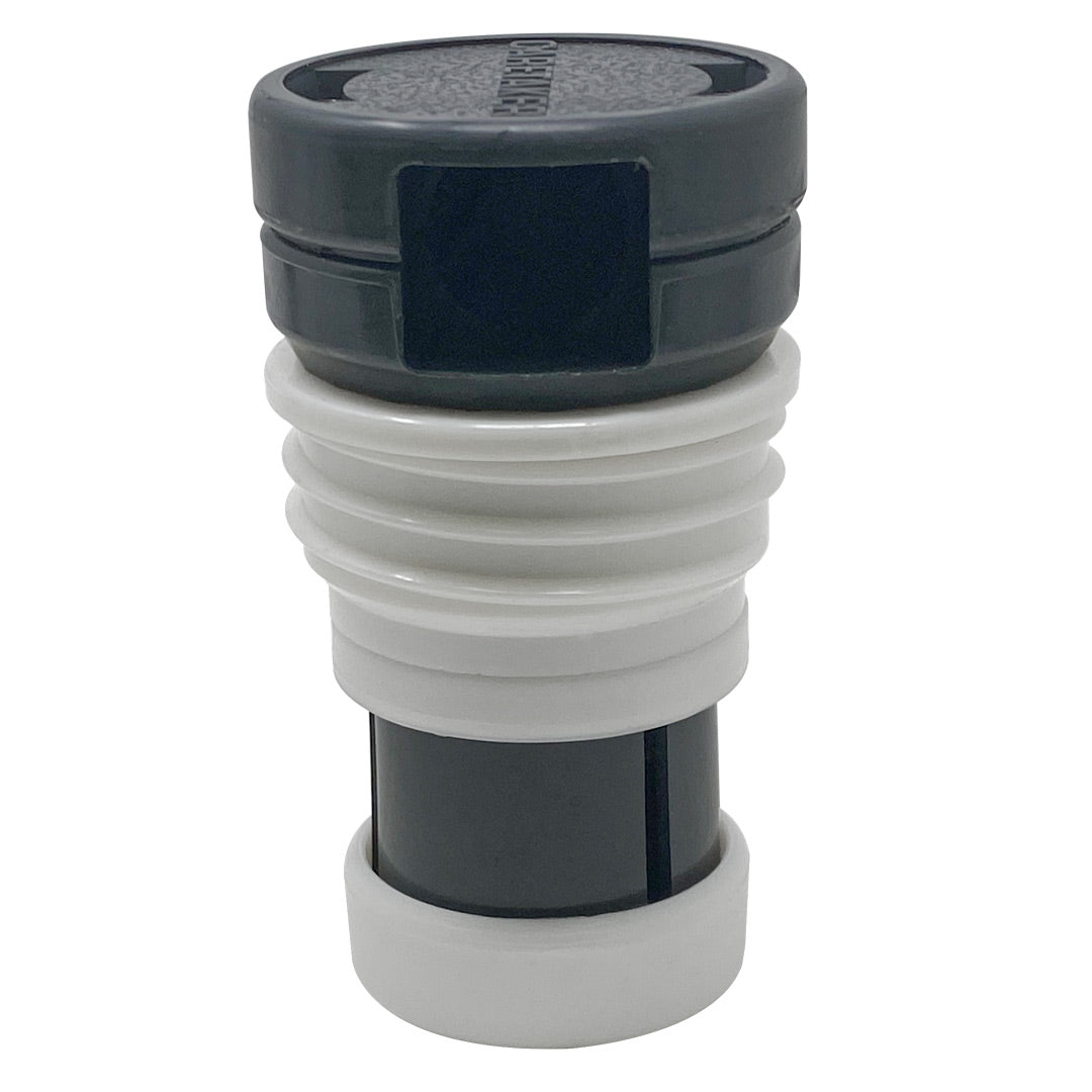 Caretaker Threaded In-Floor Pool Cleaning Head (Charcoal Gray)|3-9-513