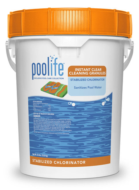 Poolife Instant Clear Cleaning Granules | 35 LB (32101) – ePoolSupply
