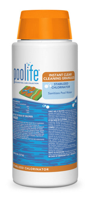 Poolife Instant Clear Cleaning Granules | 5 LB (32102) – ePoolSupply
