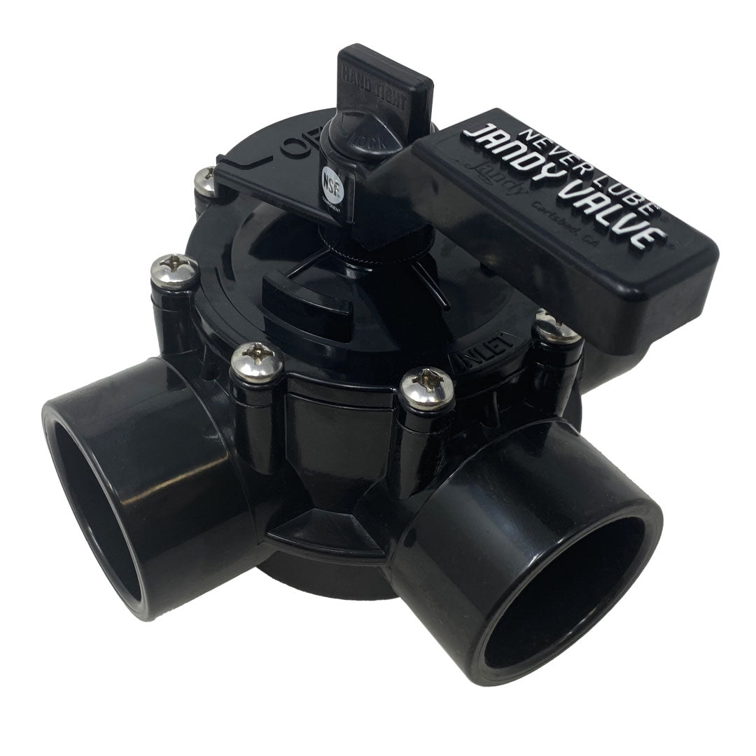 Jandy 1 1/2"-2" Neverlube Positive Seal 3-Port Diverter Valve | 4715 ...
