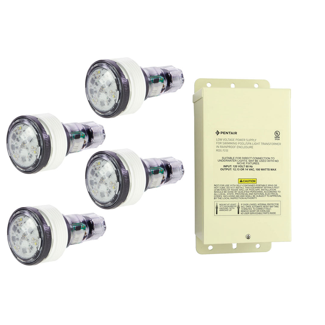 Pentair MicroBrite Color LED Light Combo Kit 100' Cord | 602133 ...