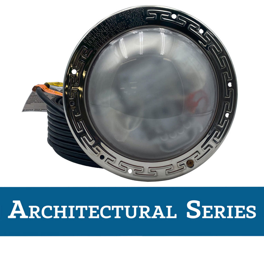 Pentair 100' 120V 500W White Pool IntelliBrite Architectural Series Li ...