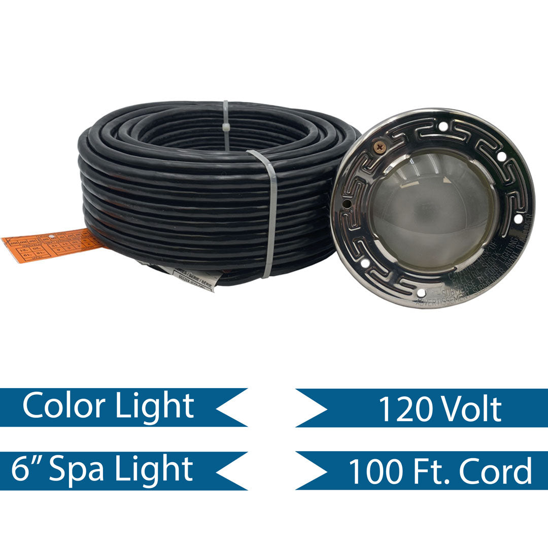 Pentair 100' 120V Color Spa IntelliBrite Architectural Series Light ...