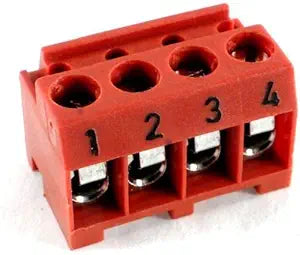 Jandy All Button Indoor Controller Terminal Bar Terminal Bar, 4-Pin, R