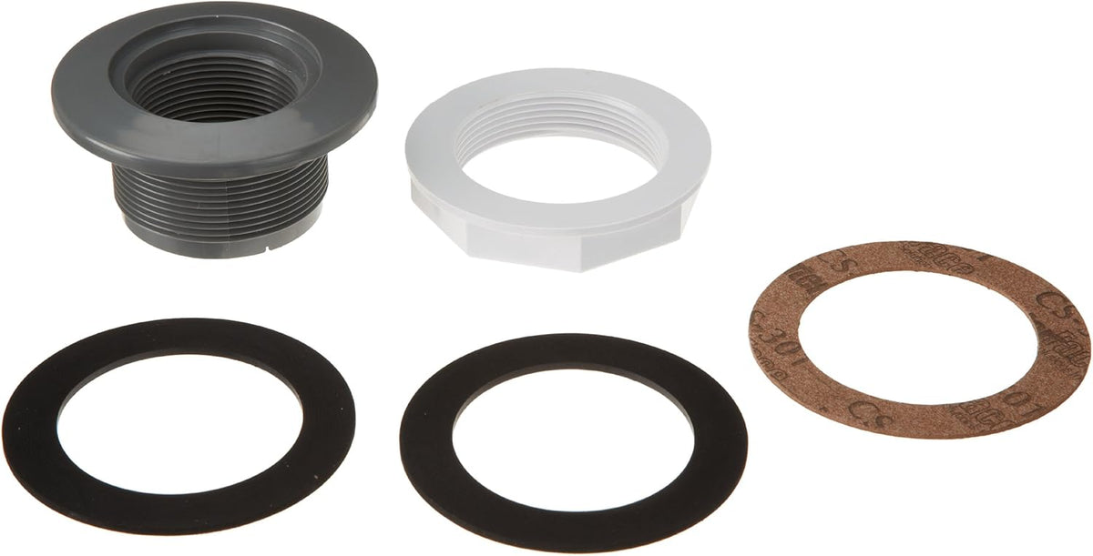 2" Socket Return Fitting with Nut - Dark Gray | SP1023S2DGR