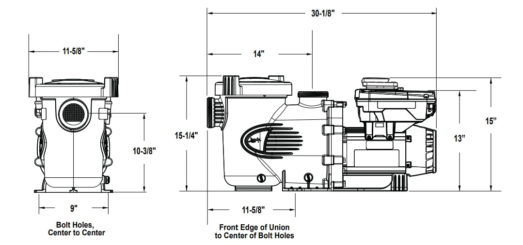 Jandy ePump 2.2HP 115/230V | VSSHP220DV2A – ePoolSupply