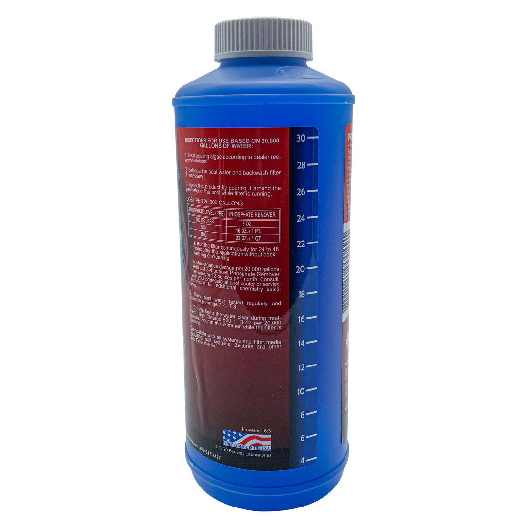 Bio-Dex Laboratories Phospate Remover (32 Oz.) (PHOS32) – ePoolSupply