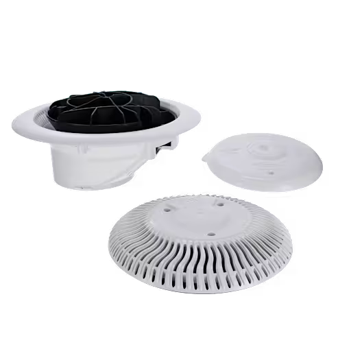 Paramount MDXR3 Concrete Adjustable Drain White – 004-262-8234-01