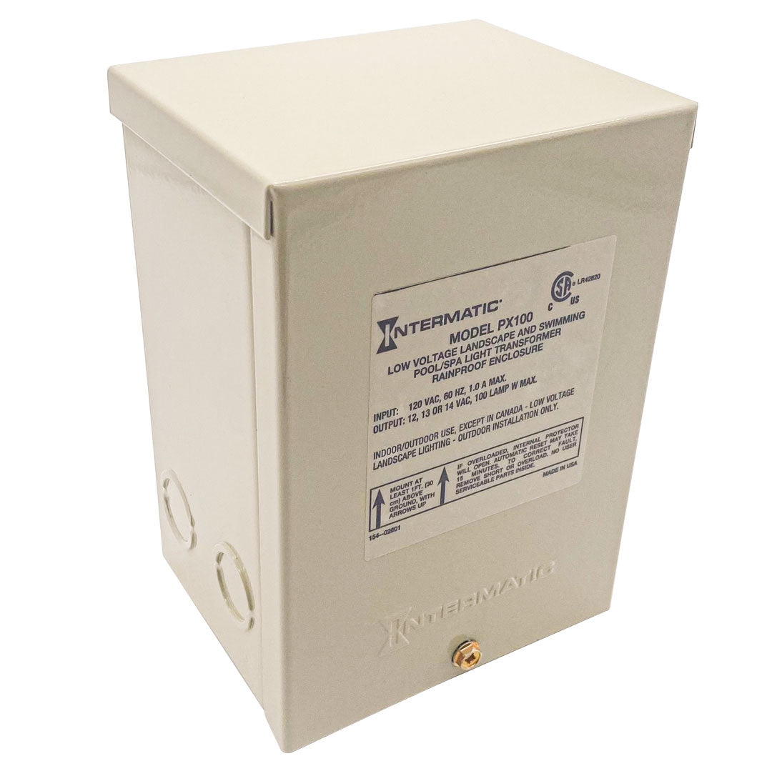 Intermatic 100W Pool & Spa Safety Transformer | PX100 – ePoolSupply