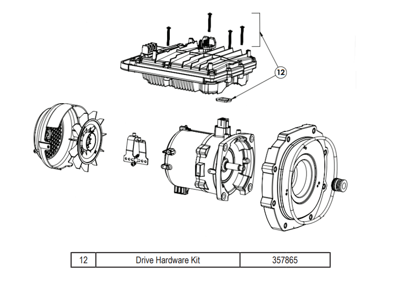 Pentair Drive Hardware Kit | ePoolSupply