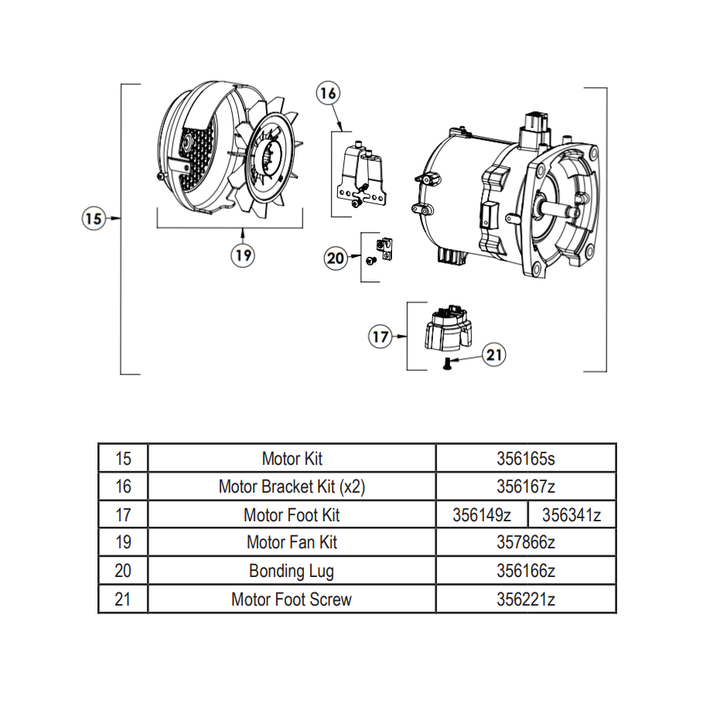 Pentair Motor Kit | ePoolSupply
