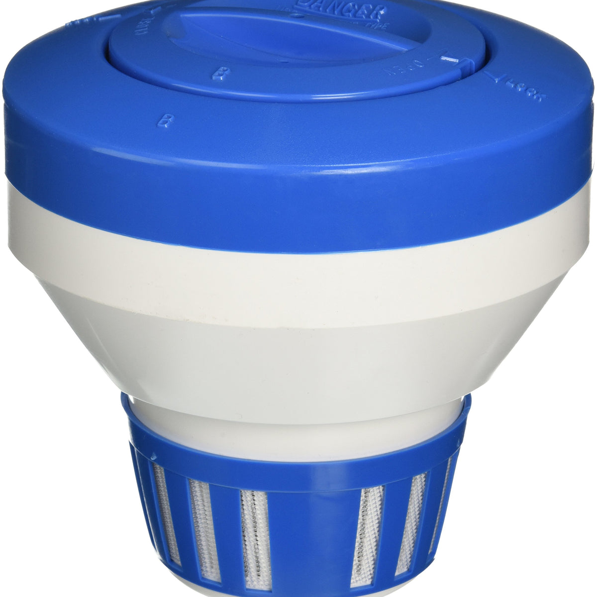 Pentair Floating Chemical Dispenser w/ Screen Installed Between Adjust ...