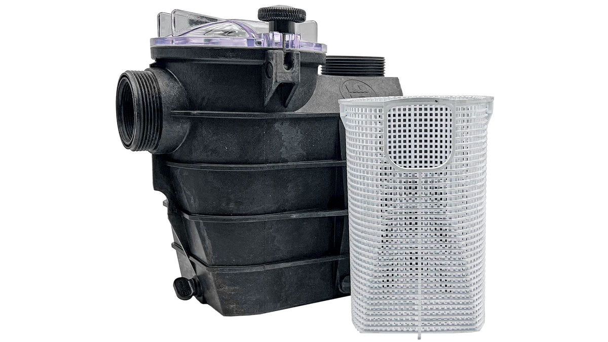 Super II Pump Housing/Strainer (2" x 2") w/ Drain Plugs || SPX3020AA