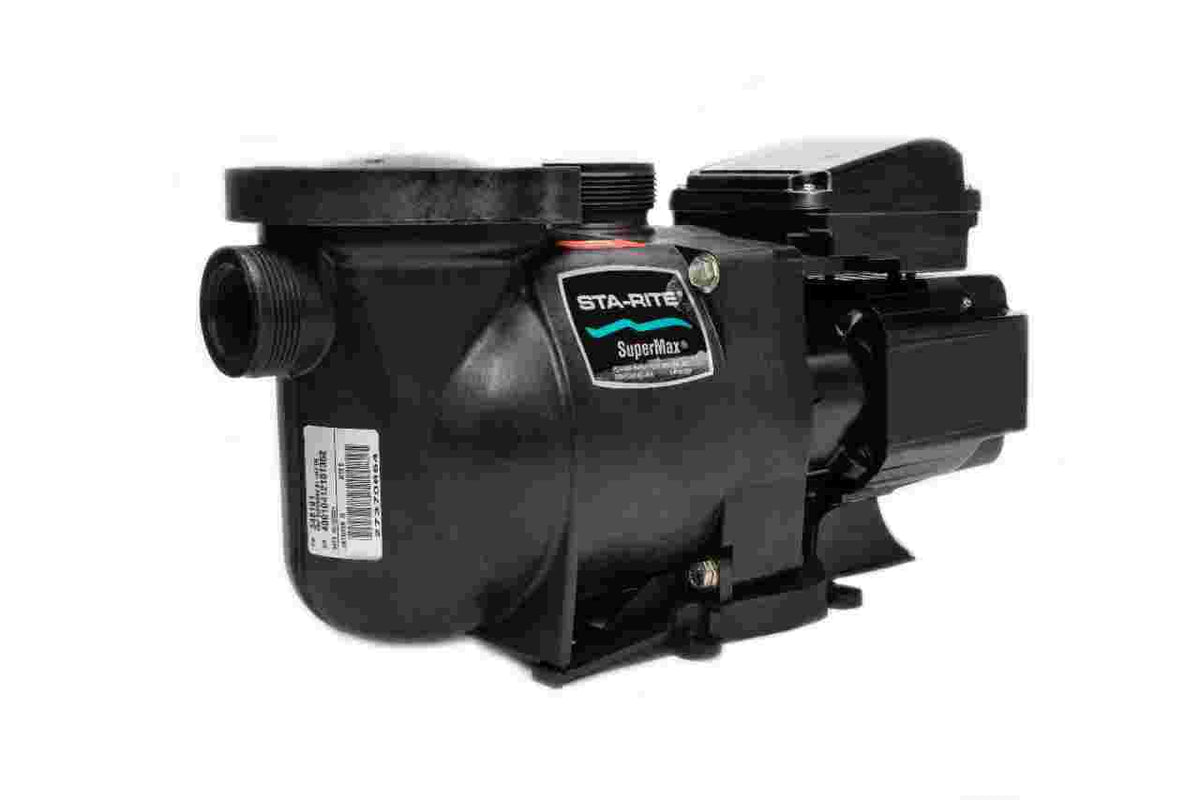 PENTAIR SuperMax 1 Speed High Performance Pump .63HHP 1.1THP | 348191 ...