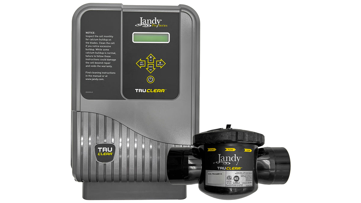 Jandy TRUCLEAR11K Salt Chlorinator Kit – For New Pool Construction (No