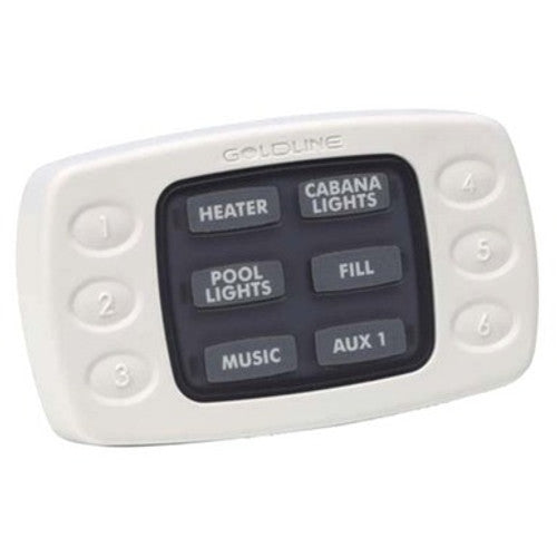 Hayward Wired Remote, 6 Button, Spaside | AQL-SS-6B-W – ePoolSupply