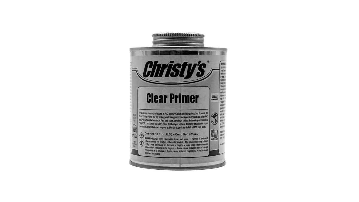 Clear PVC Primer (One Pint) - ePoolSupply