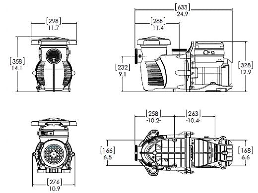 Pentair IntelliFlo VS+SVRS Variable Speed Pool Pump | 011057 – ePoolSupply