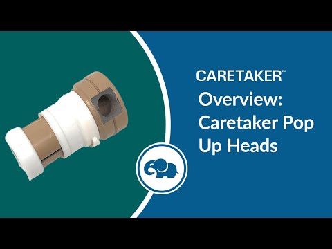 Caretaker 99 Pop Up Head In-Floor Cleaning White | ePoolSupply