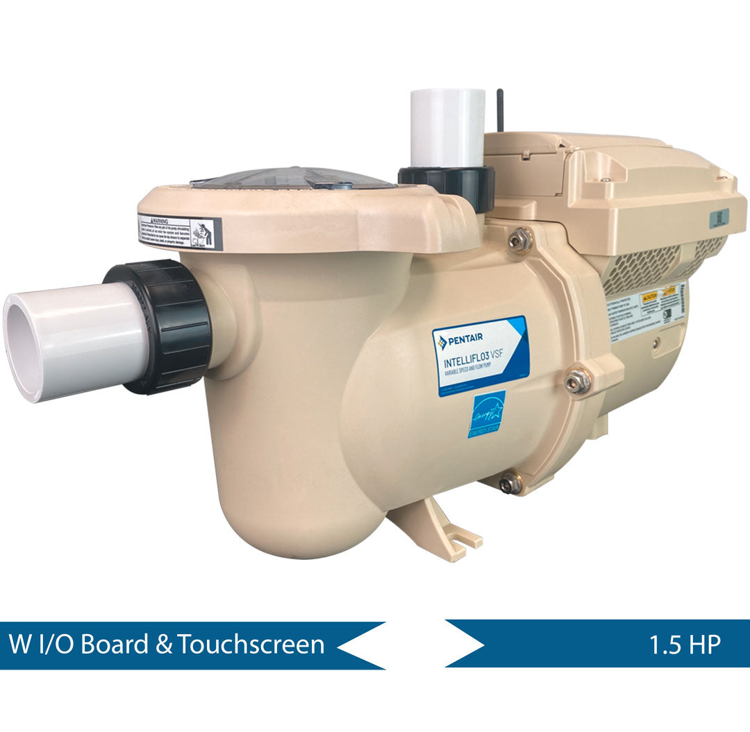 Pentair IntelliFlo3 VSF 1.5HP with Touchscreen and I/O Board | 011068 ...