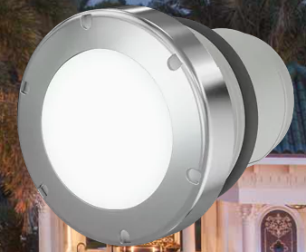 PAL Treo Retro Cool White Nicheless Pool & Spa Light with 80ft Cable ...