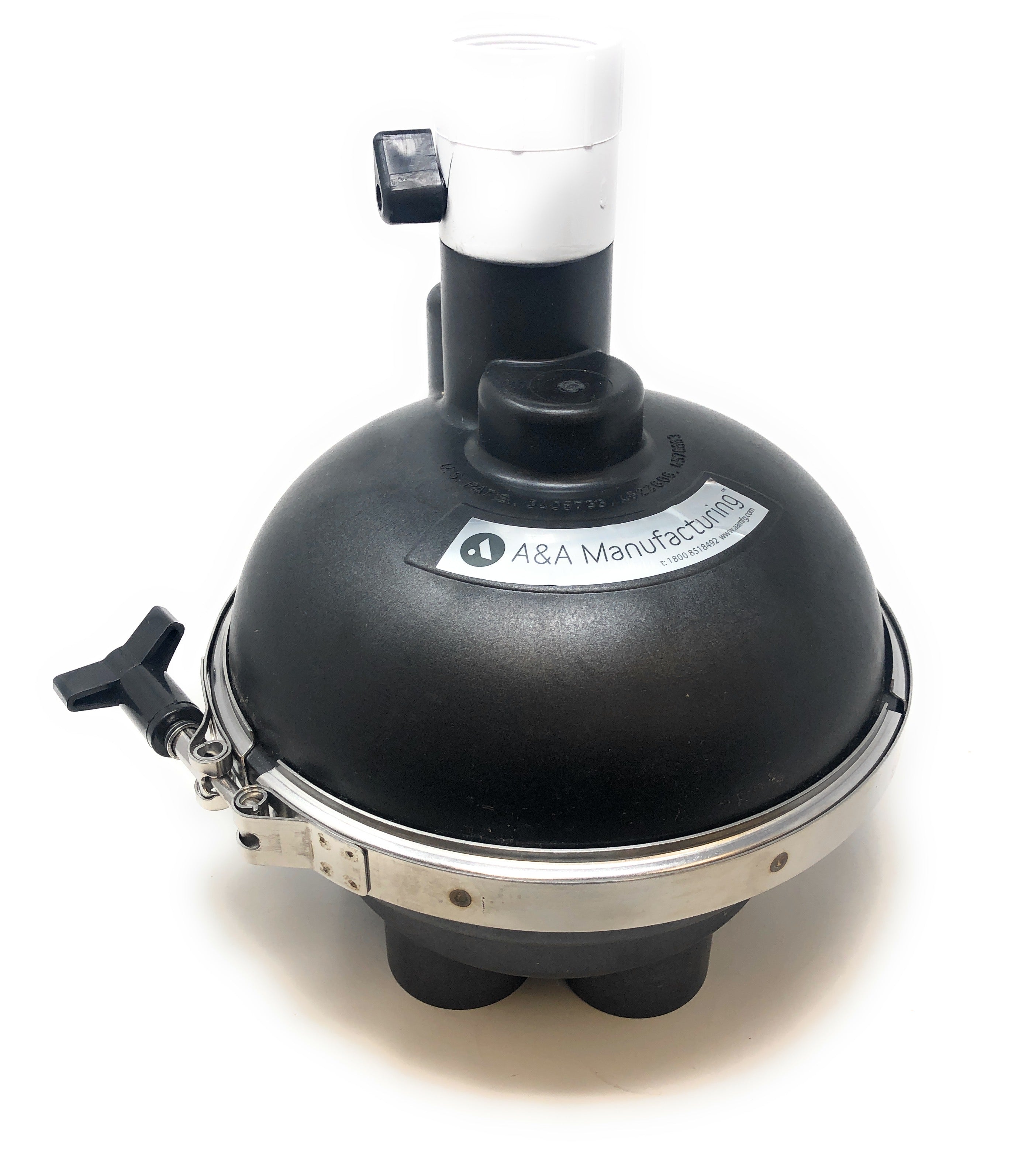 Top Feed Complete 1.5" 5 Port Actuator T-Valve w/ QuikStop - Pentair I ...