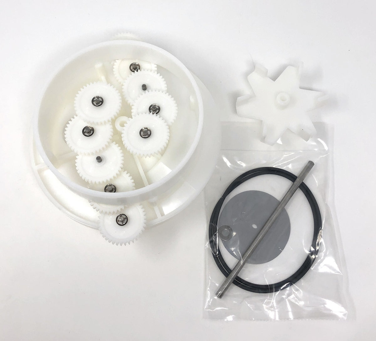 Top Feed Complete 5 Port Ball Valve Rebuild Kit - Pentair In-Floor(A&A