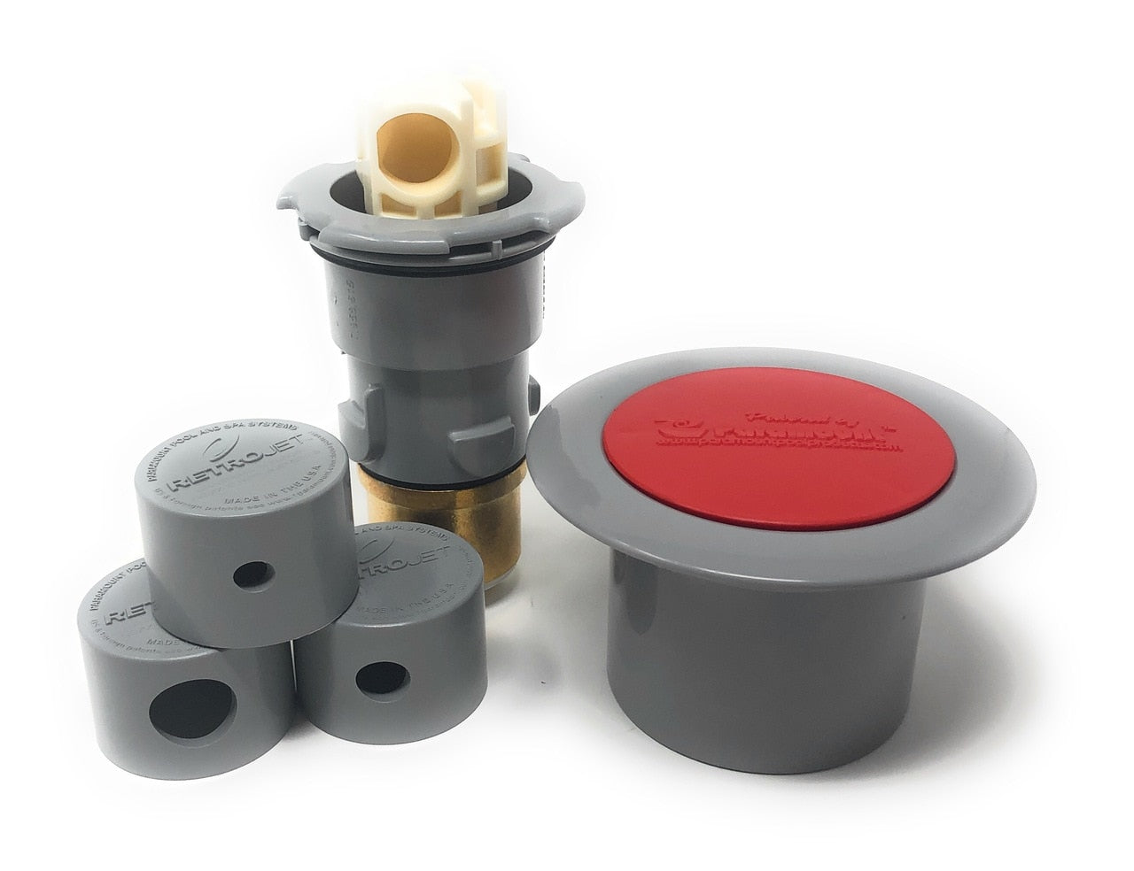 Paramount Pool Valet Retro Single Head Kit (Light Gray) – ePoolSupply