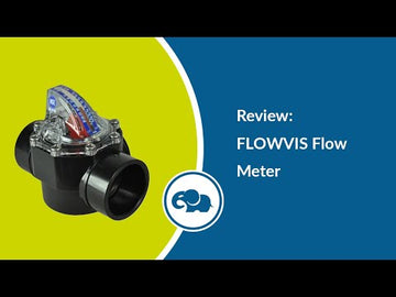 FlowVis GPM Flow Meter Valve for 2" & 2.5" Pipes (FV-C) – ePoolSupply